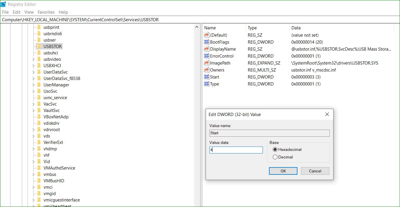 How To Disable USB Port In Windows 10 - Network Rare