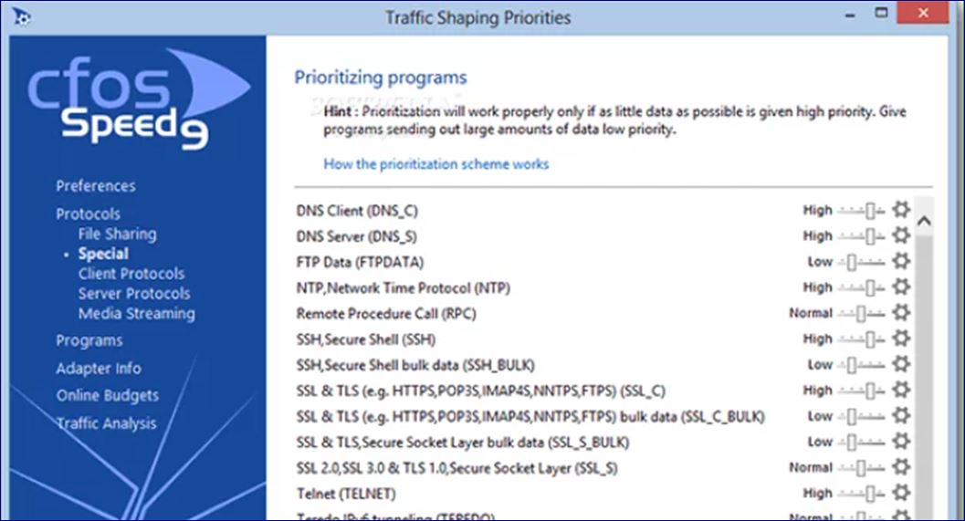 cFosSpeed 2021 Free Download - Network Rare