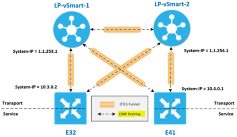 OMP - Cisco Viptela SD-WAN Overlay Management Protocol - Network Rare